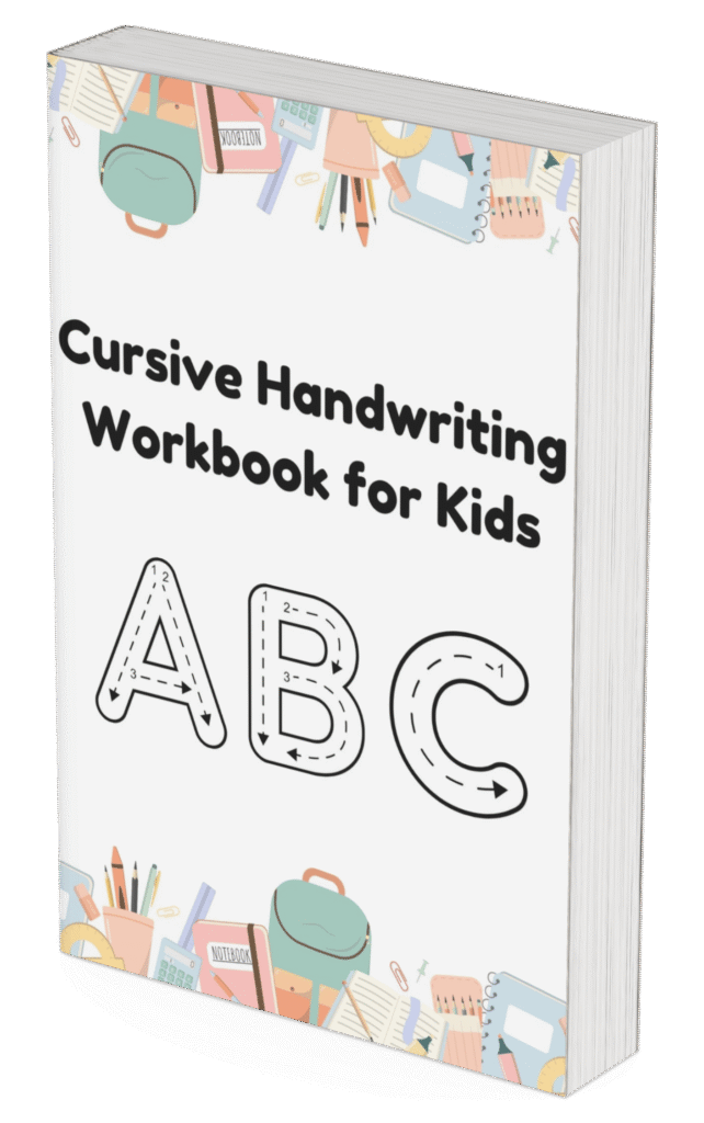 Cursive Handwriting Workbook for Kids – Master Penmanship with Fun ...